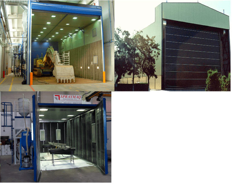 Sandblasting and Shot blasting booths - Spraymaq